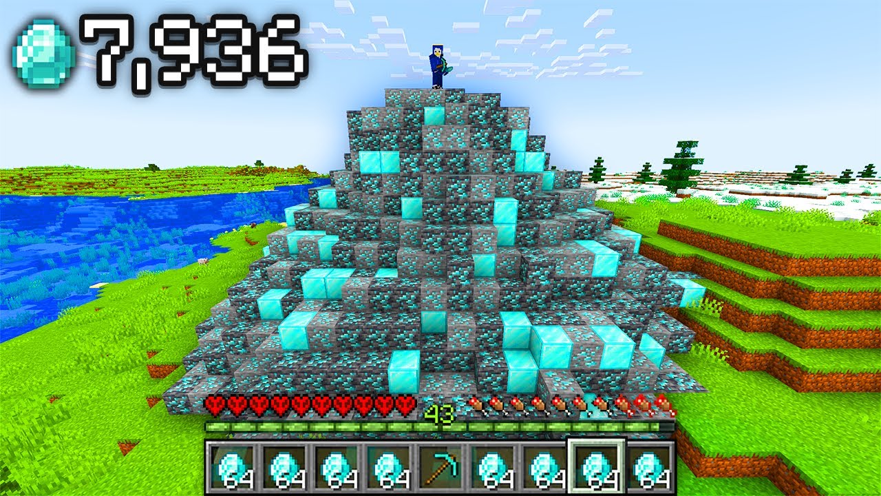 How I Broke This Impossible Minecraft Diamond Record - YouTube