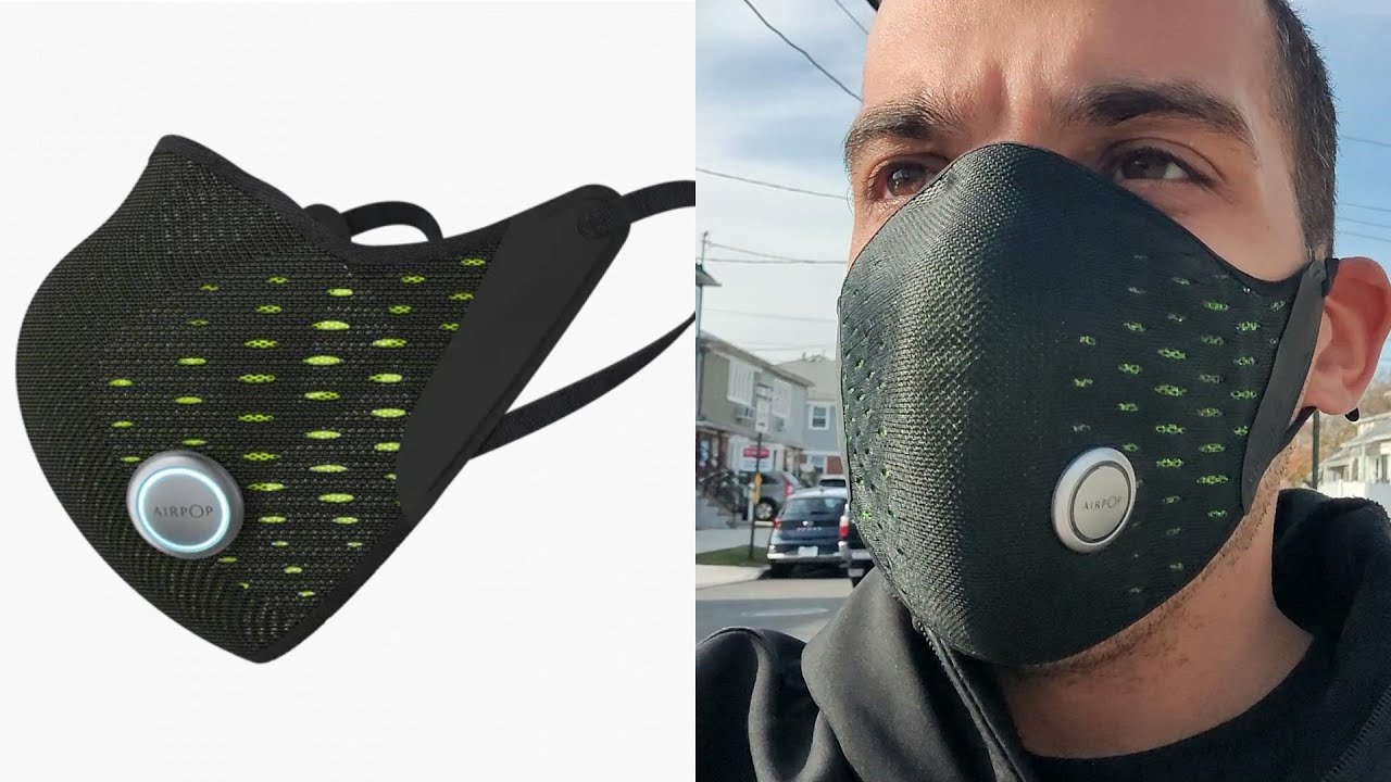 Active Halo Smart Mask from AirPop [Review] - YouTube