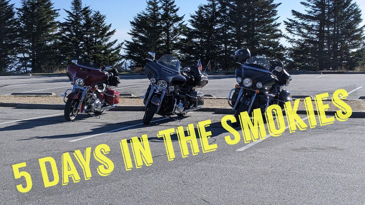 Five Day Motorcycle Ride in the Great Smoky Mountains - Oct. 2023 - YouTube
