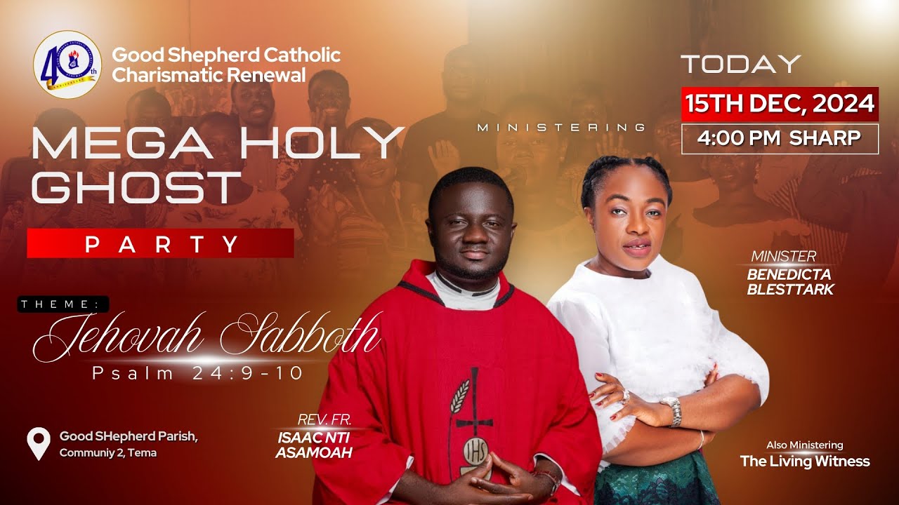 MEGA HOLY GHOST PARTY - YouTube