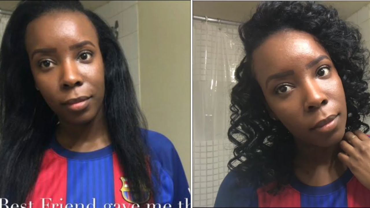 FINALLY My Best Perm Rod Set on Straight Hair | Natural Hair - YouTube