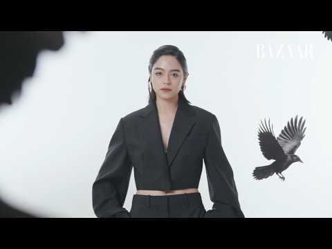 #BTS  Pemotretan Yasamin Jasem untuk Digital Cover Harper's Bazaar Indonesia bersama Givenchy
