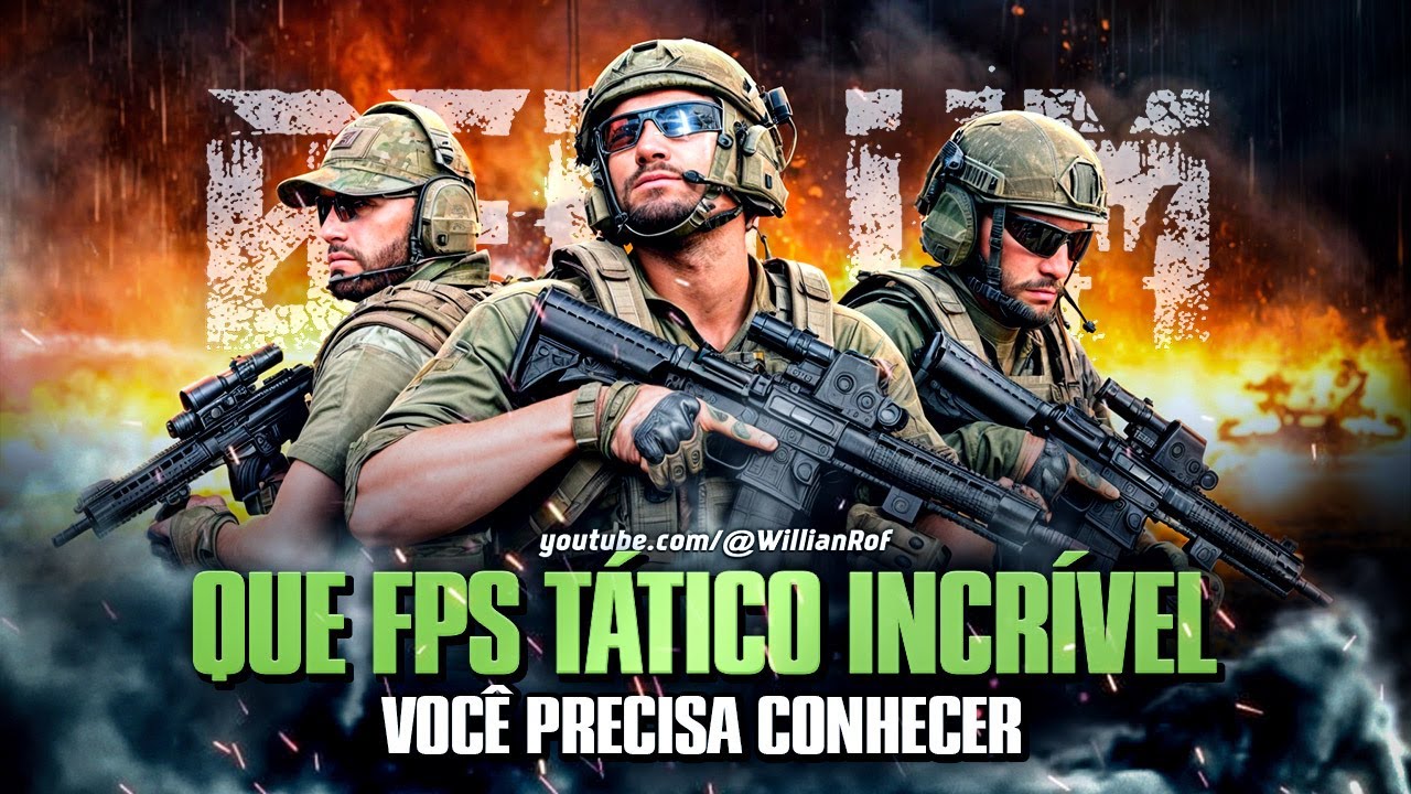 UM FPS TÁTICO ULTRA REALISTA - CONHEÇA BELLUM - YouTube