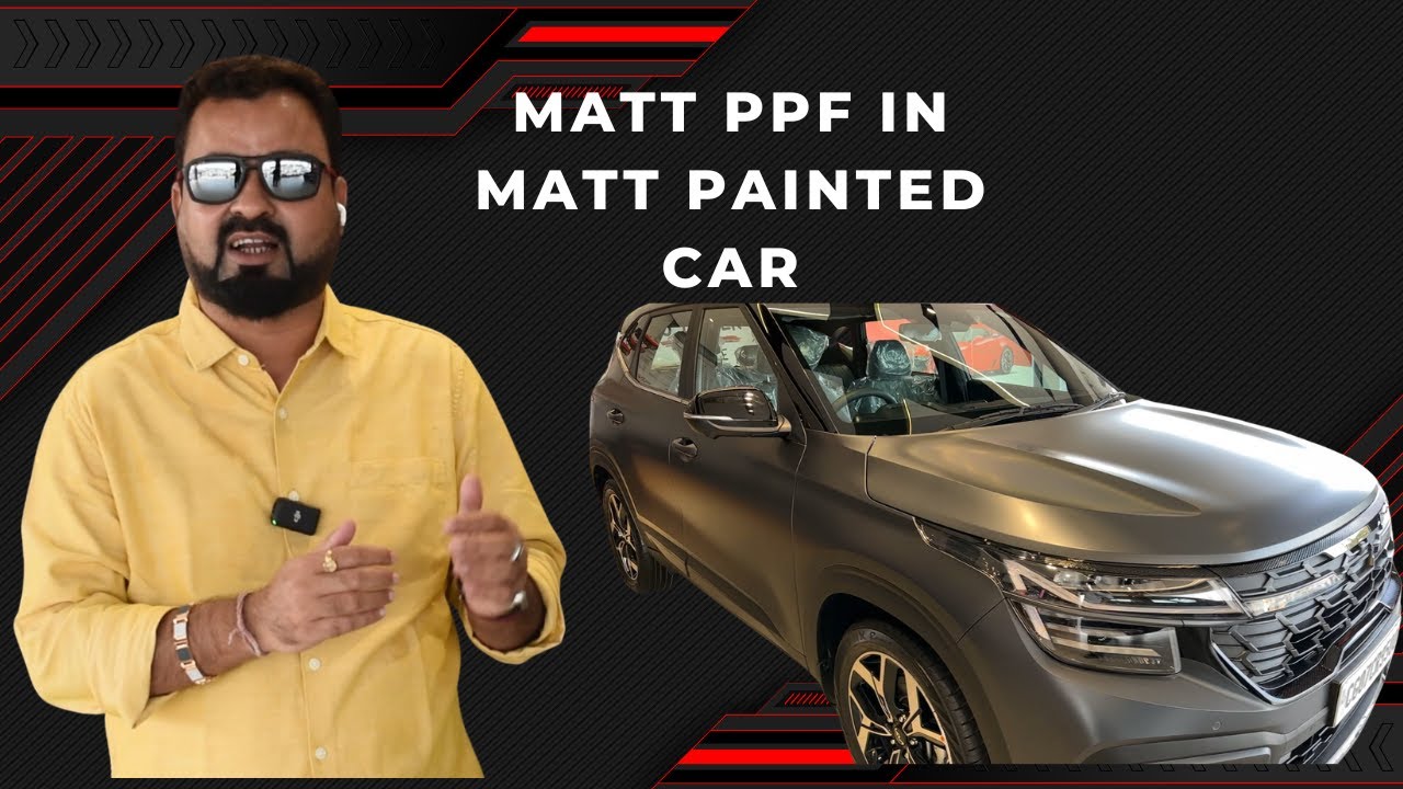 Matt PPF in Matt painted Seltos 2024 - YouTube