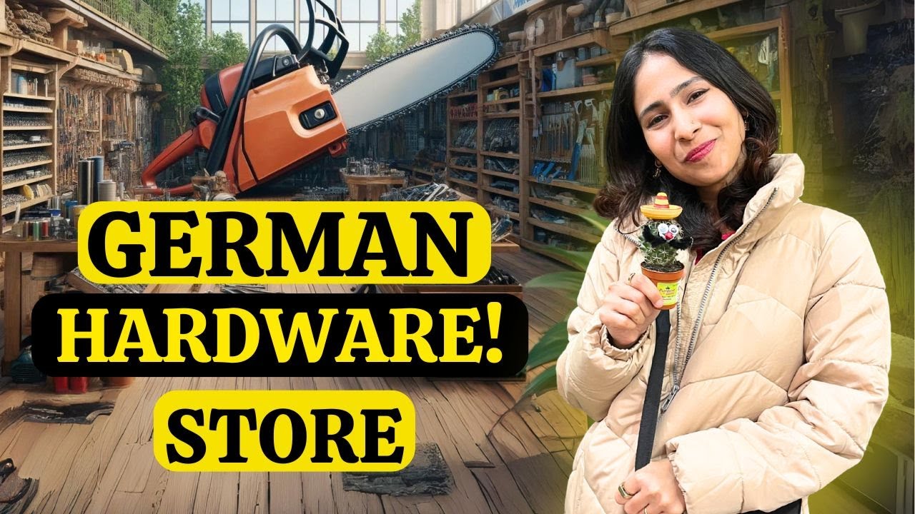 Inside German Mega-Hardware Store: Discovering Tools, Indoor-outdoor ...