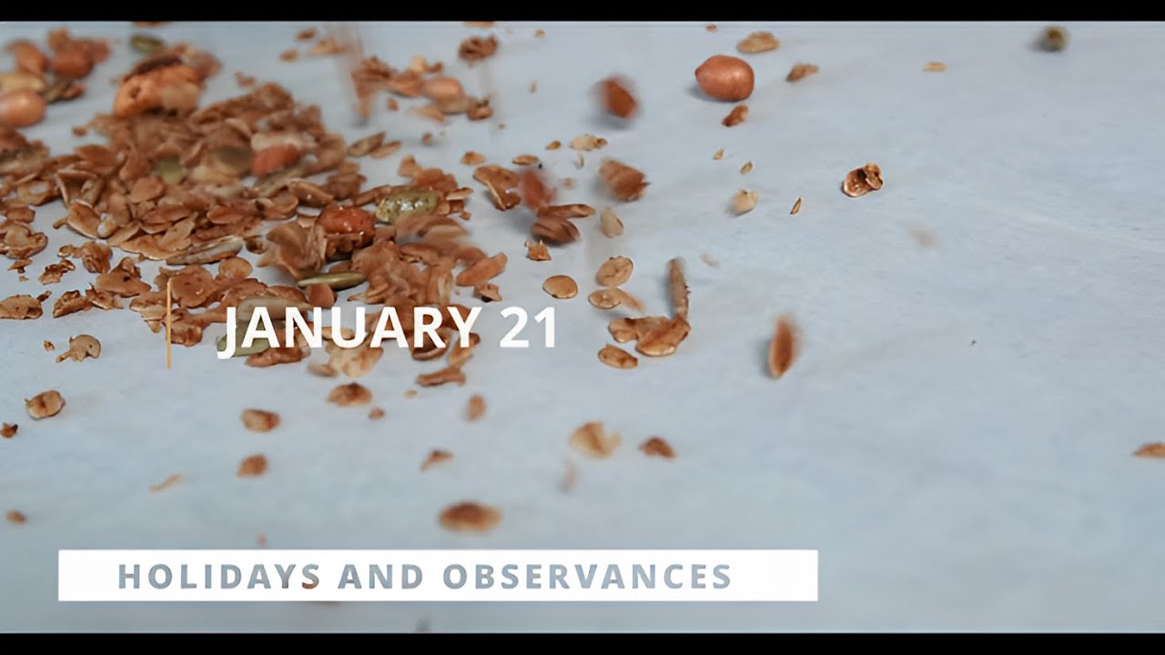 What Day is celebrated today? (January 21) Hint: It’s known for its ...