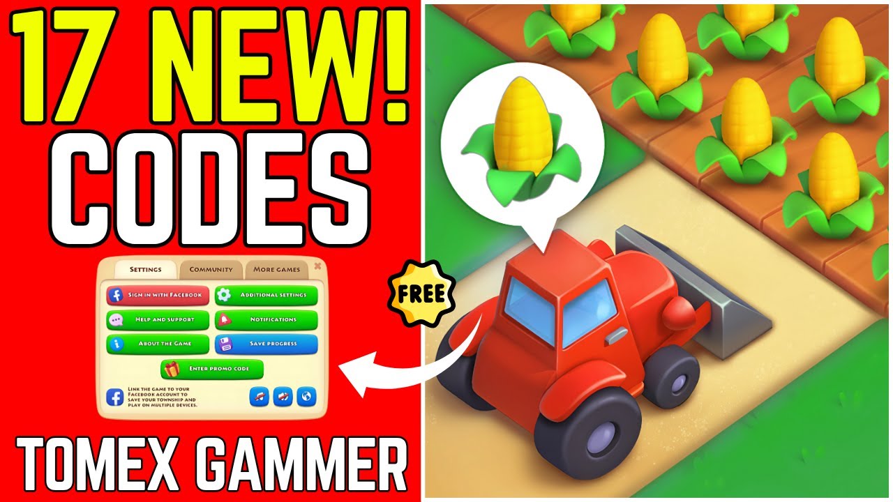 ⚠️NOVEMBER UPDATE⚠️TOWNSHIP PROMO CODES IN NOVEMBER 2024 - TOWNSHIP ...