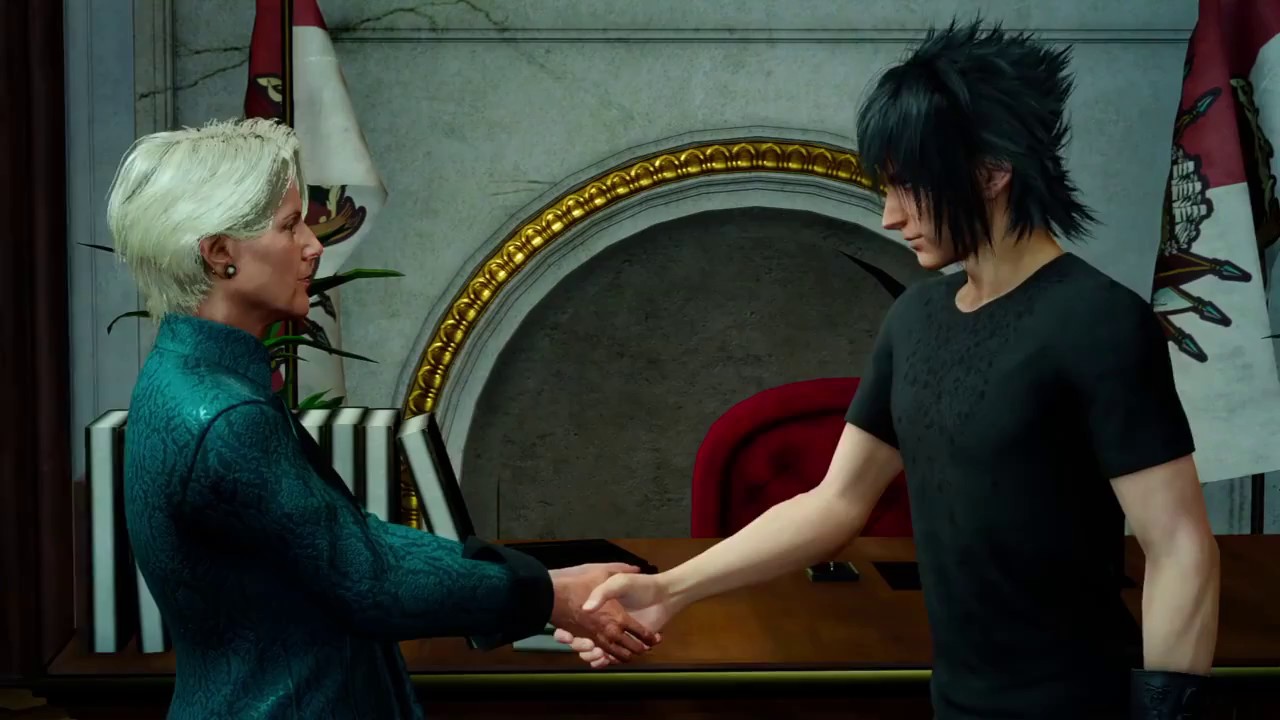FFXV Chapter 9: Camelia Negotiation (Full Trust) - YouTube