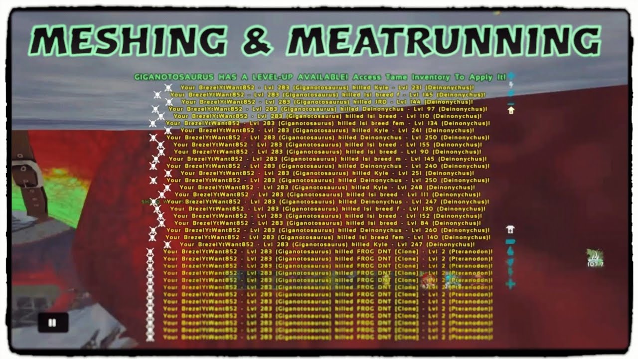 Ark official PvP | Meshing everything & Fat Meshbases & Meatruns - YouTube