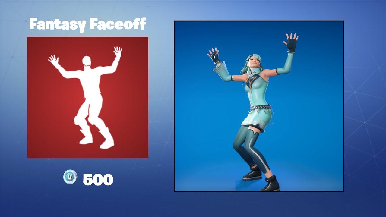 Fantasy Faceoff | Fortnite Emote - YouTube