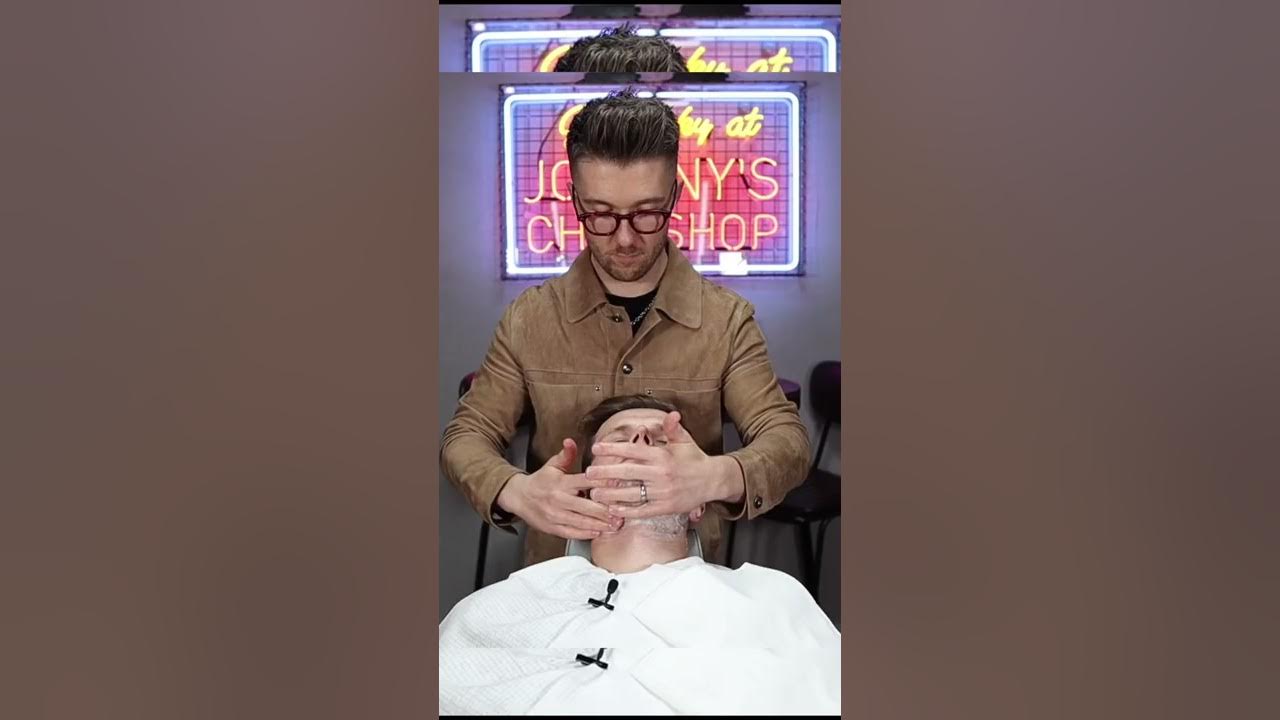💈asmr Full Barber Shop Hot Towel Shave 🪒 Super Relaxing Youtube