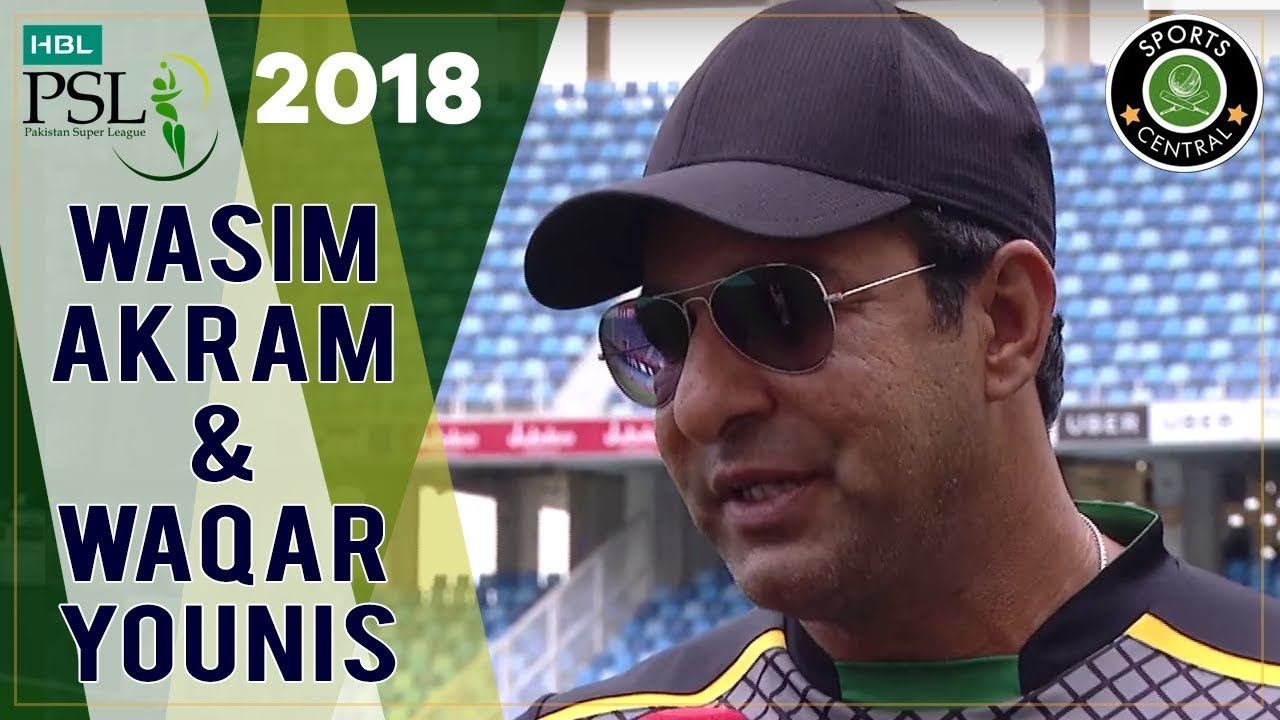 Top Pakistani Bowlers Waqar Younis & Wasim Akram Interview With Ramiz ...