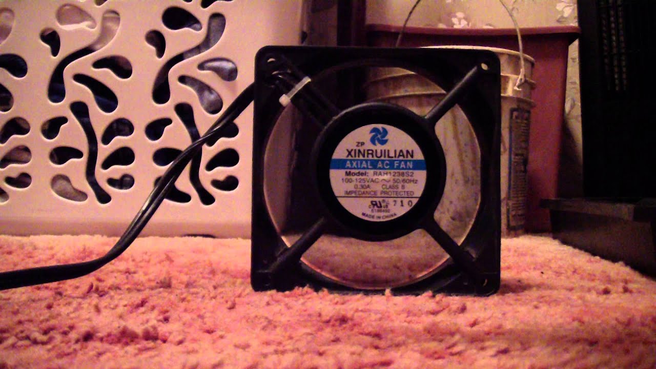 Xinruilian (X-Fan) ac axial fan - YouTube