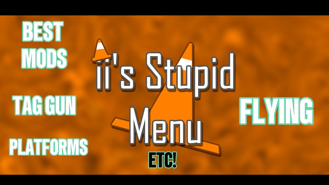 Best gorilla tag mod menu(ii's stupid menu) showcase! - YouTube