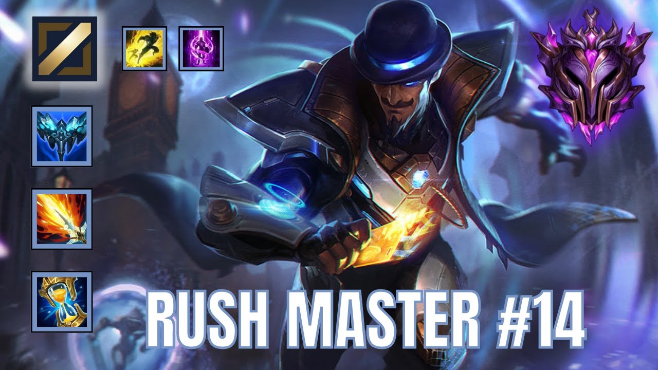 RUSH MASTER MID - TWISTED FATE QUEL GAMEPLAY DE FOU J'ADORE ! # ...