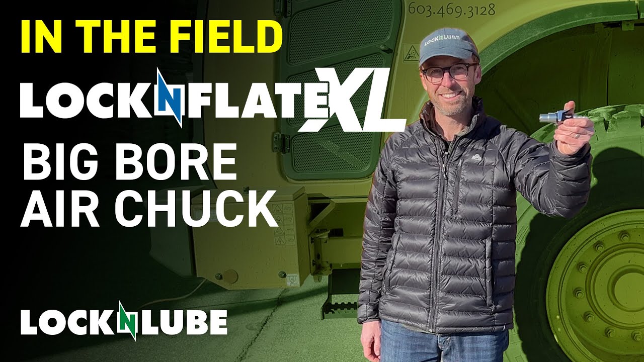 NEW! The LockNFlate® XL "Big Bore” Air Chuck for large bore VG12/12V1 ...