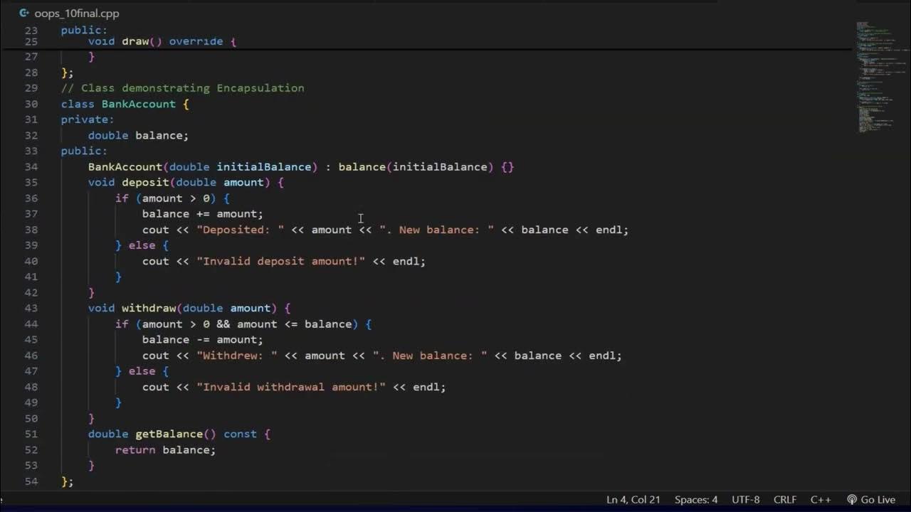 Object-Oriented-Programming(Practice)-18 - YouTube