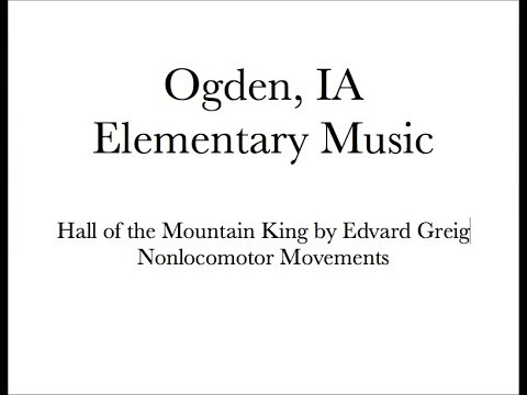 Hall of the Mountain King Nonlocomotor Movements - YouTube