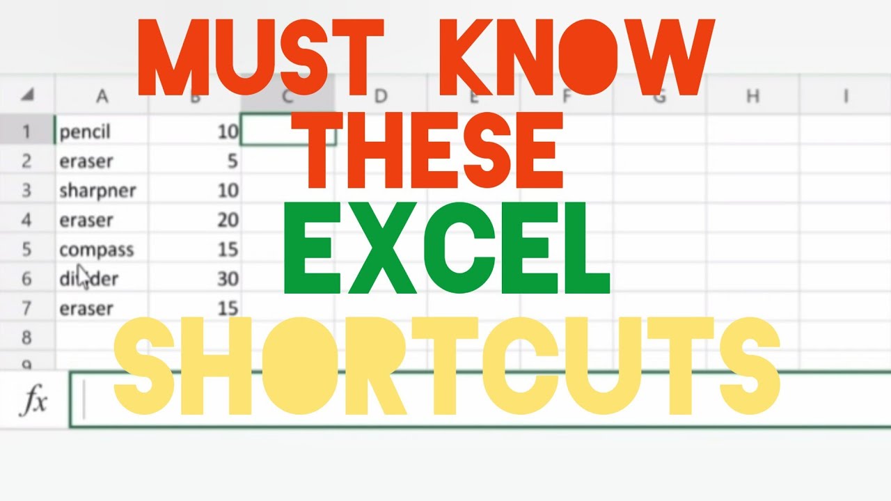 You must know these important and general formulas of MS Excel|MS ...