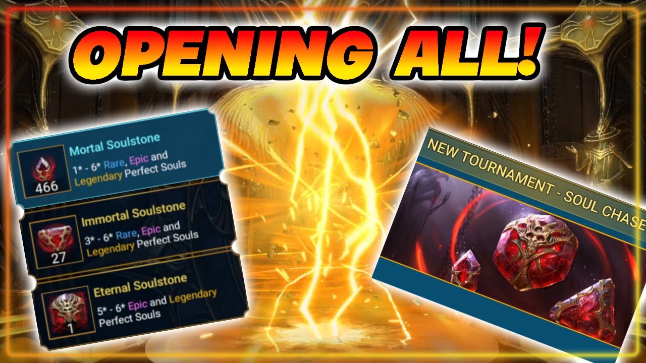 OPENING ALL FOR FIRST EVER SOULSTONE EVENT! | RAID Shadow Legends - YouTube