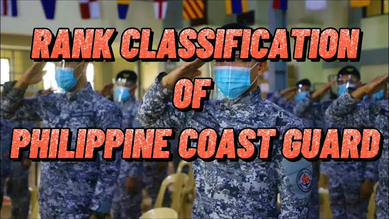 DIFFERENT RANK CLASSIFICATION OF PNP AFP PCG - YouTube
