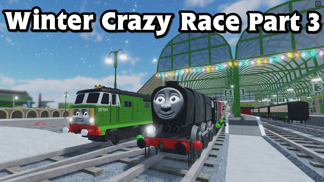 Thomas And Friends Snow Winter Racing Part 3 - YouTube