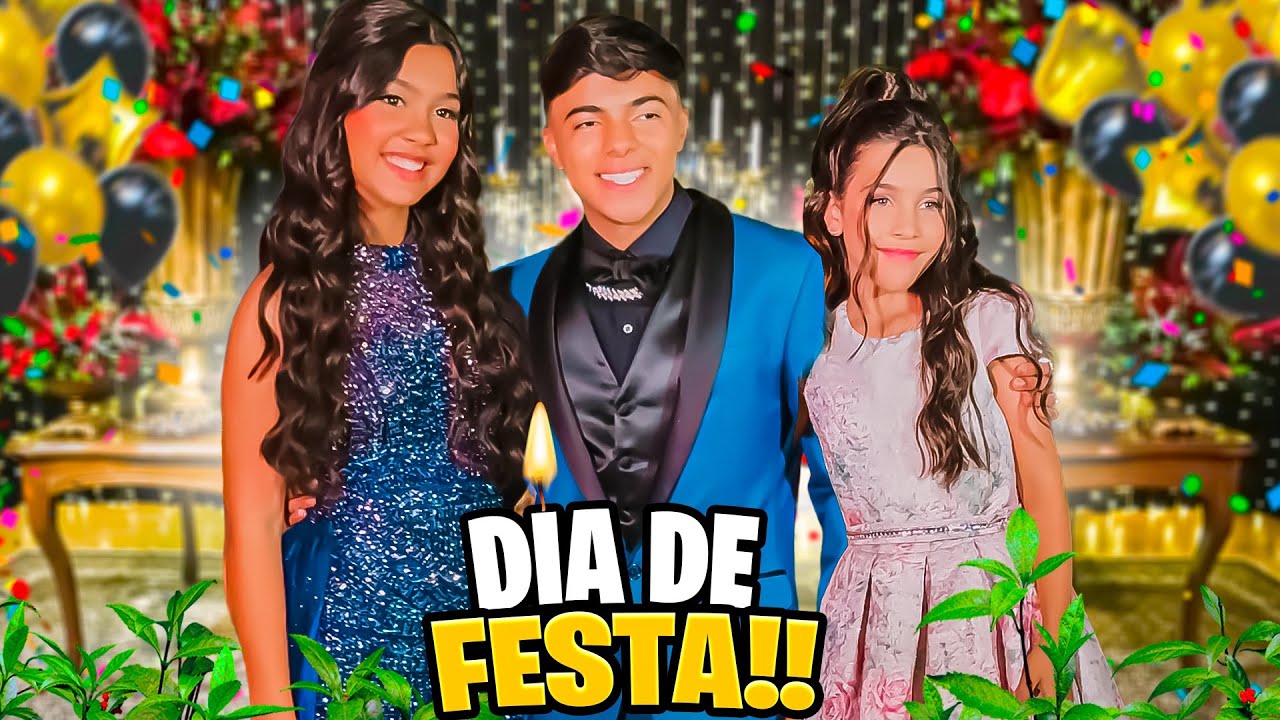 TUDO QUE ROLOU NA FESTA COM MANU E LORENA PINA *ESTEVÃO FEZ QUANTOS ANOS ? - YouTube