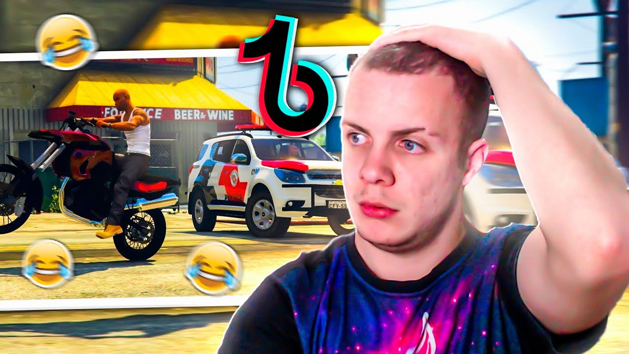 AS FUGAS MAIS INCRIVEIS DO TIKTOK GTA RP - YouTube
