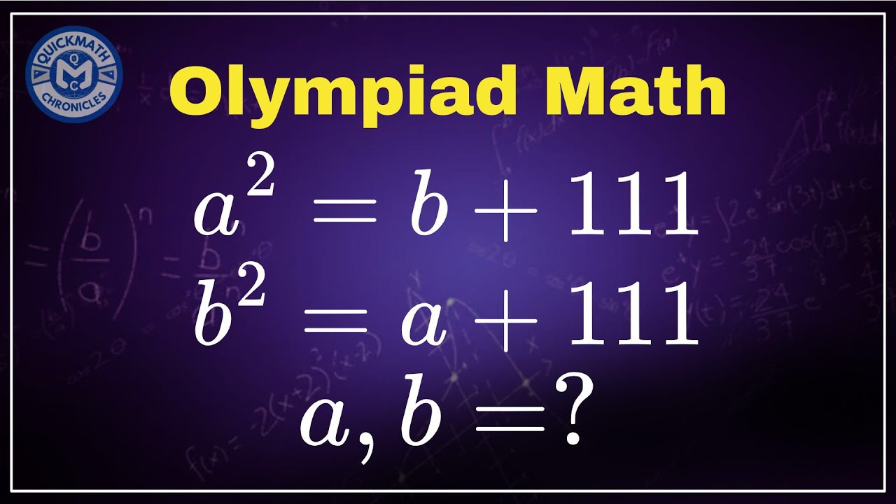 Canada | A Nice Math Olympiad Algebra Problem | Simplification - YouTube