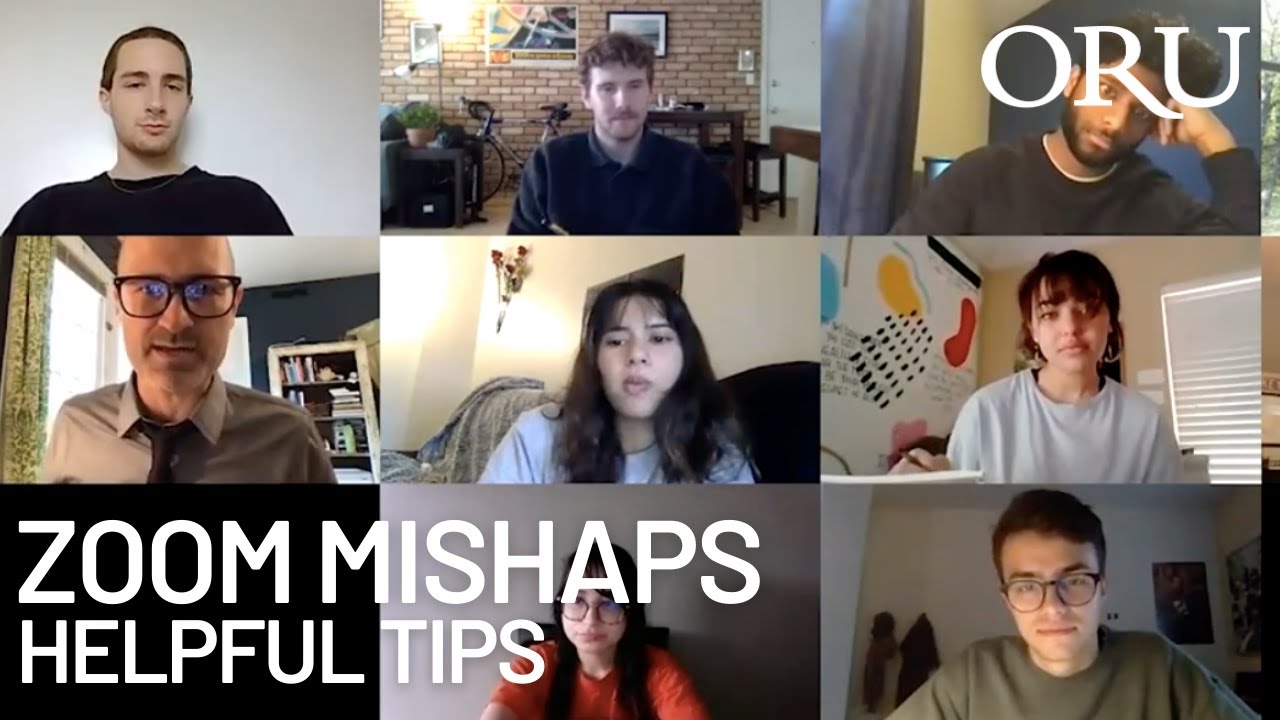 Zoom Mishaps: Helpful Tips from ORU Students - YouTube
