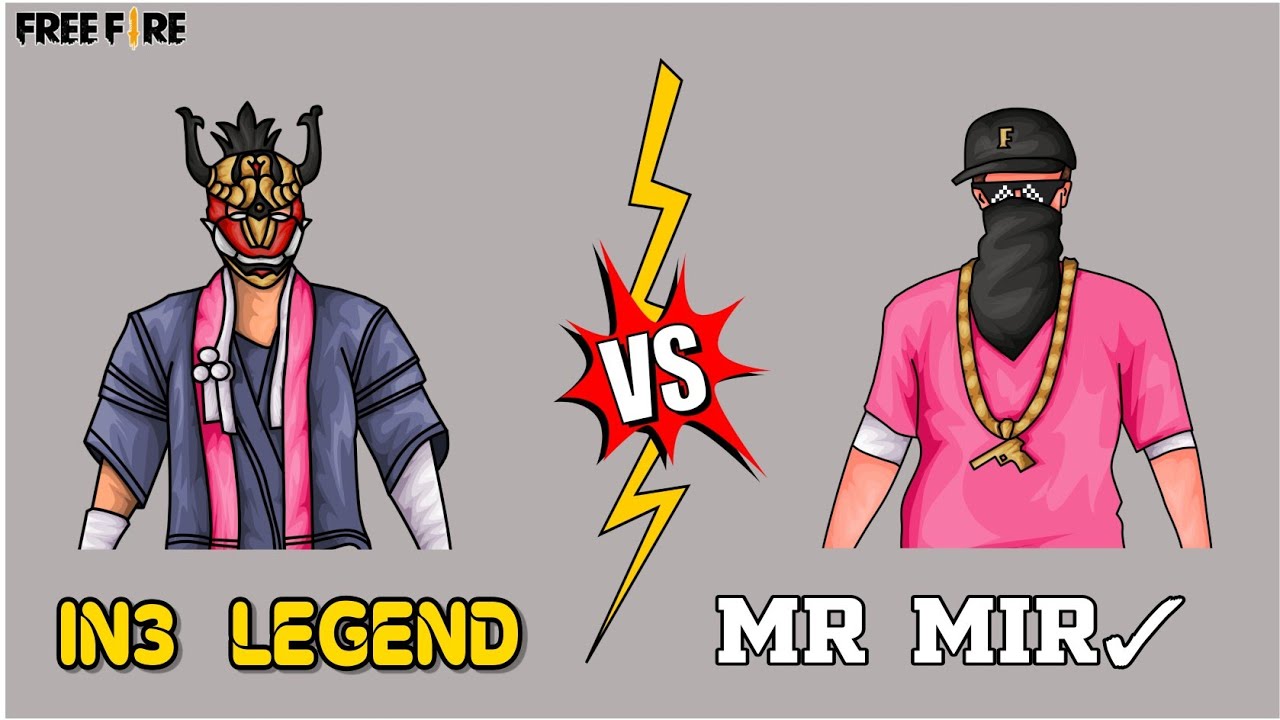 IN3 LEGEND vs MR MIR || Best Clash Squad | grand master player | IN3 ...