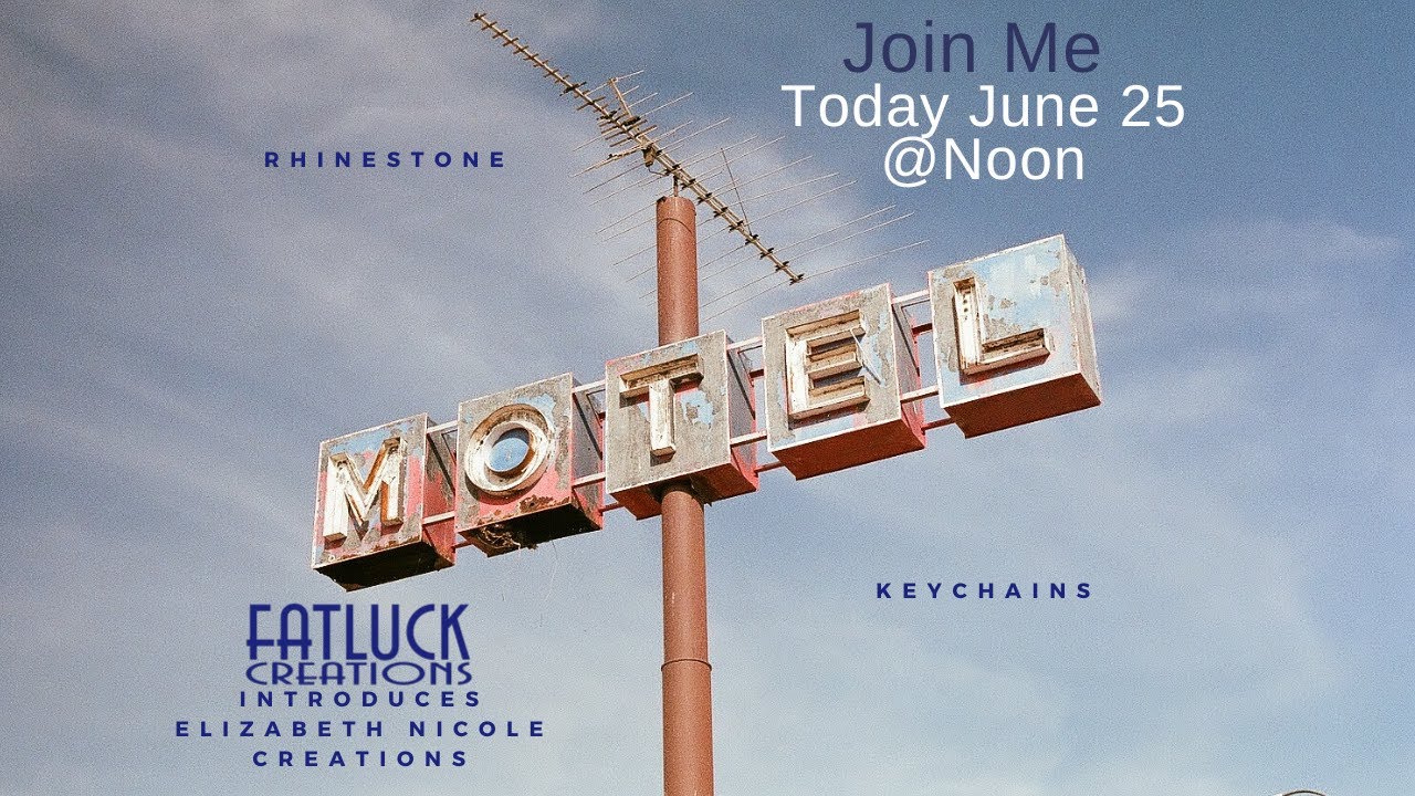 Rhinestone Motel Keychain & Introducing Elizabeth Nicole - YouTube