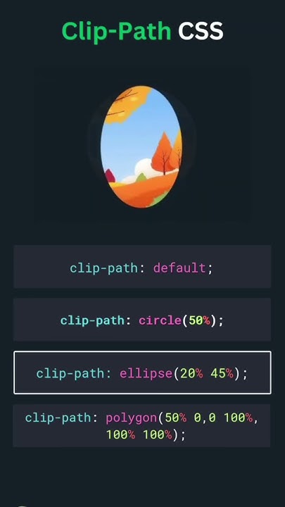 Clip-path css #webdesign #csseffects - YouTube