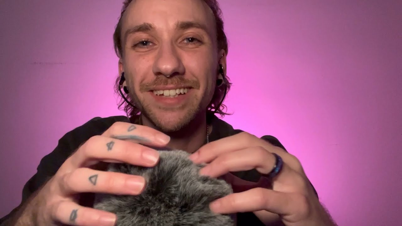 Asmr Brain Massage 🫳🏻🧠 Fluffy Mic Scratching Unconventional Items