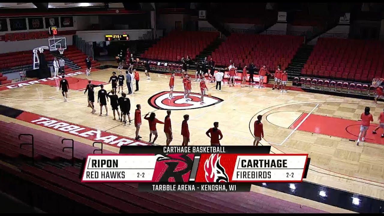 Carthage Men's Basketball vs. Ripon 2024_11_26 - YouTube