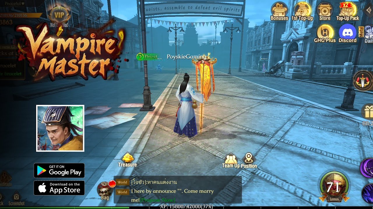 Vampire Master Gameplay - All Class Preview - YouTube