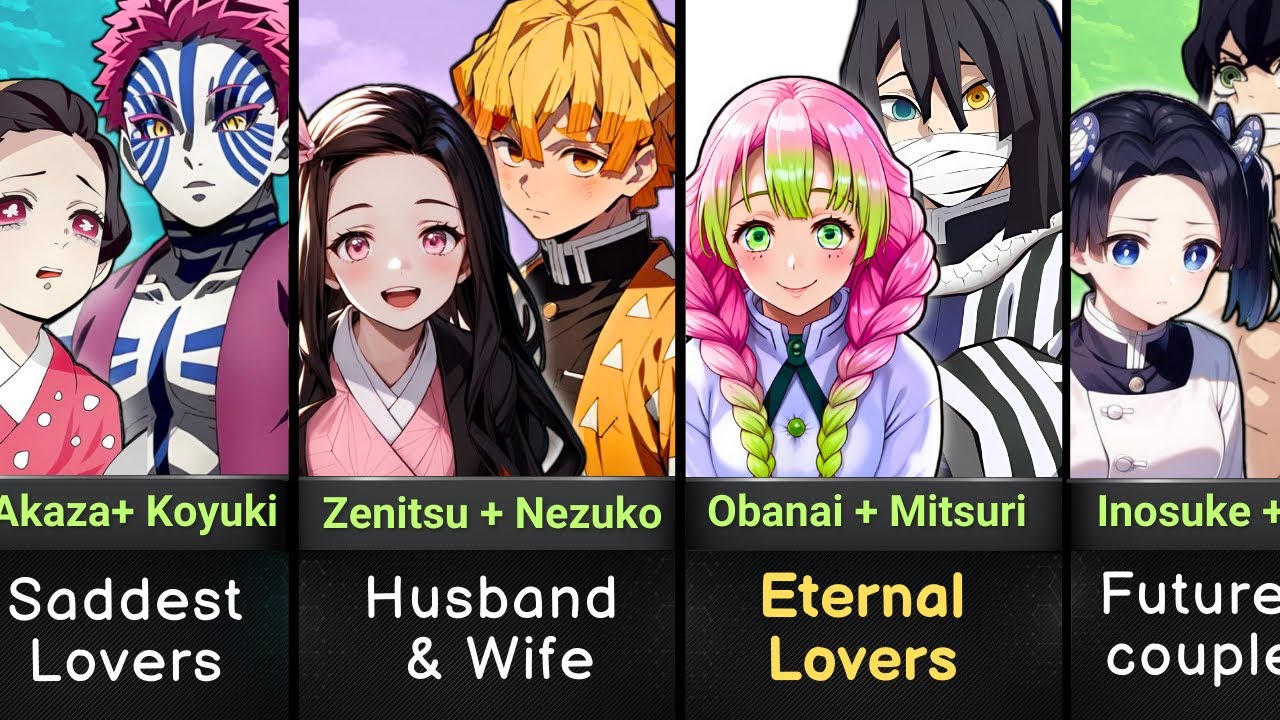 Most Anticipated COUPLES In Demon Slayer Revealed! - YouTube