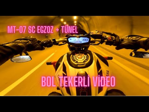 MT-07 SC EGZOZ + TÜNEL + TEk TEKER