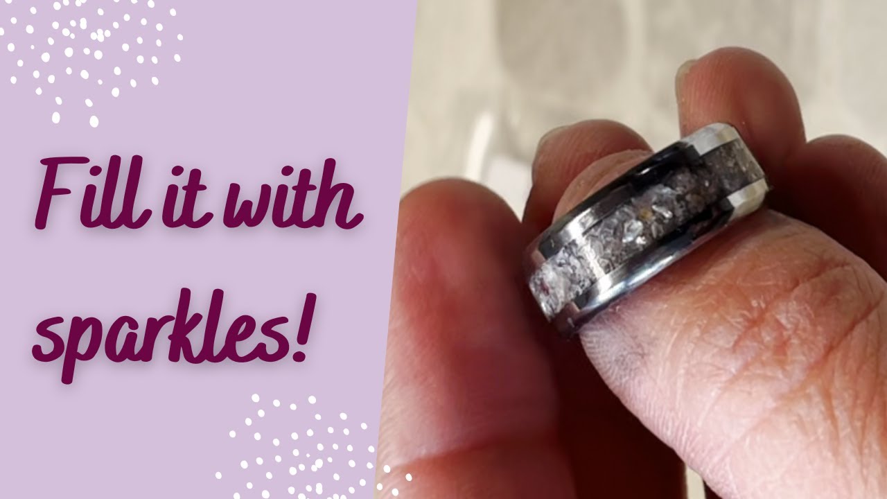 A Sticky Situation - Setting a Channel Inlay Ring - YouTube