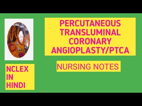 PERCUTANEOUS TRANSLUMINAL CORONARY ANGIOPLASTY/PTCA/PCI/CORONARY ...
