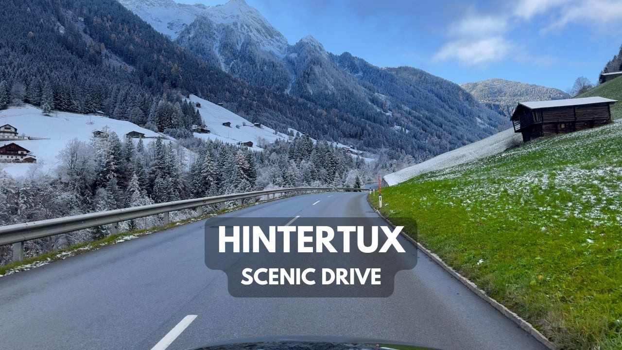 Zillertal - Mayerhofen - Hintertux | Scenic Alpine drive | 4k HDR Dolby ...