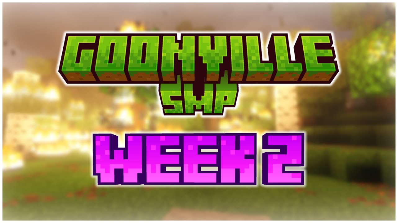 Goonville SMP Update | Week 2 - YouTube