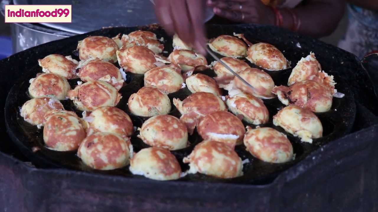 Tasty Egg Kuzhi paniyaram - Muttai Kuzhi paniyaram - Egg Paddu - Gunta ...