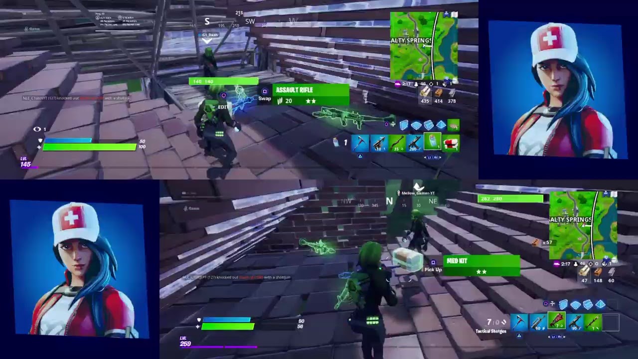 Fortnite SS Gameplay w/ G1_Dash - YouTube