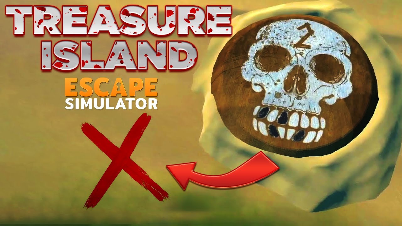 Finding buried treasure on this island | Escape Simulator - YouTube