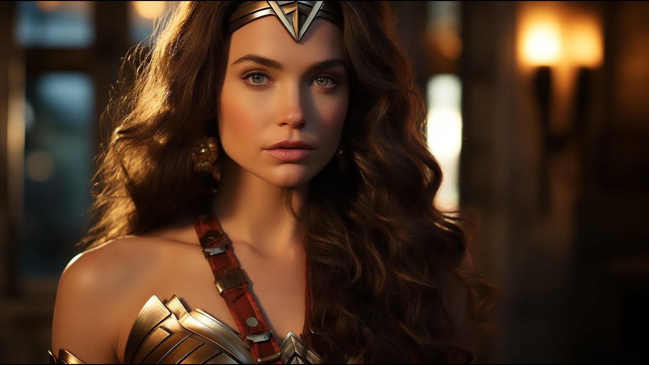 Wonder Woman - LoFi Vibey Instrumental Music AI Video - YouTube