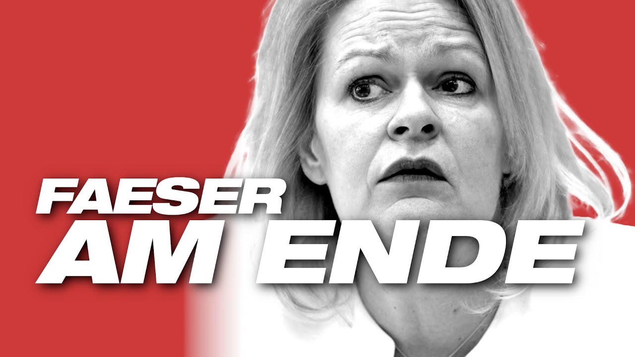 SCHOCK: Nancy Faeser am (politischen) Ende - YouTube