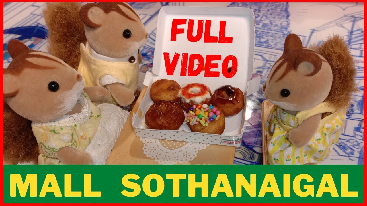 Barbie miniature mall shopping (real mall shopping experience ) ( full ...