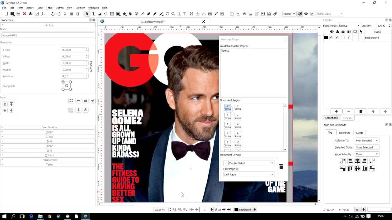 Scribus opens PDF files | Testing the feature - YouTube