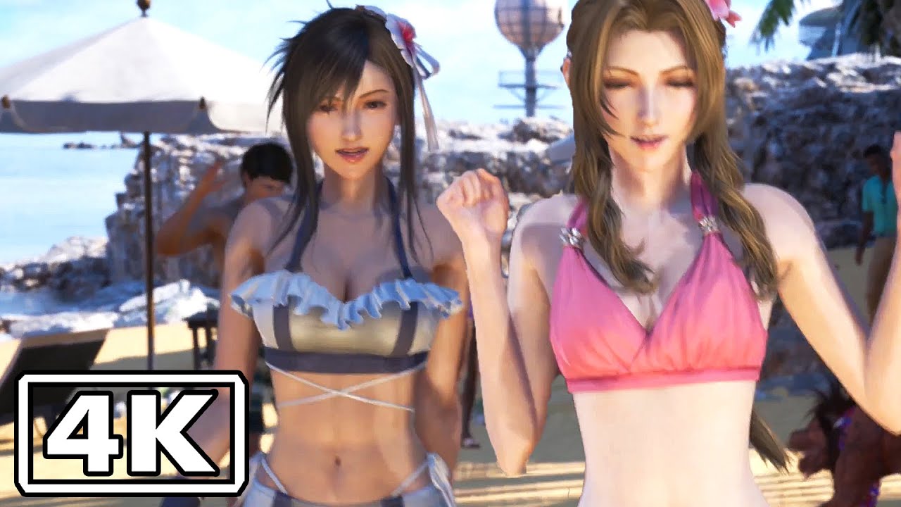 Final Fantasy VII Rebirth - All Beach Cutscenes (Full Beach Movie) 4K 60FPS - YouTube